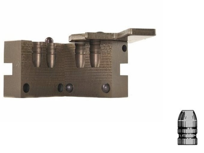 Saeco 4-Cavity Bullet Mold #410 41 Remington Mag (411 Diameter) 220