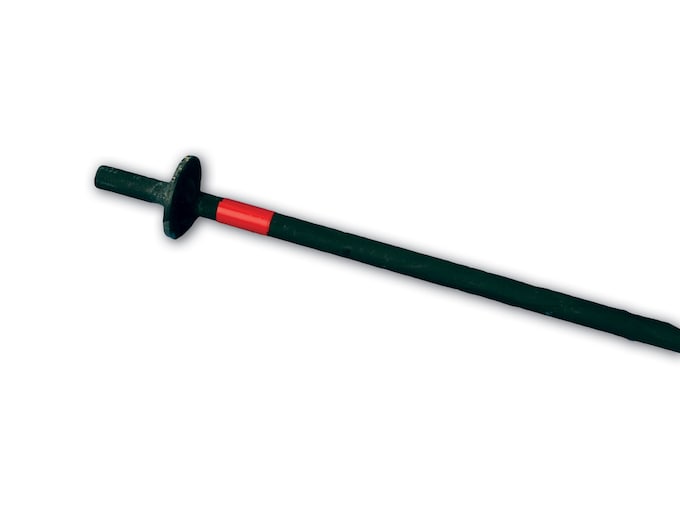 Higdon Shell Decoy Action Stake 24 Steel Black 6PK