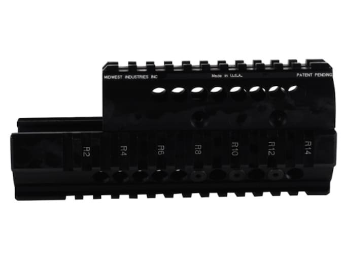 Midwest Industries 2-Piece Handguard Quad Rail Saiga AK-47 Aluminum
