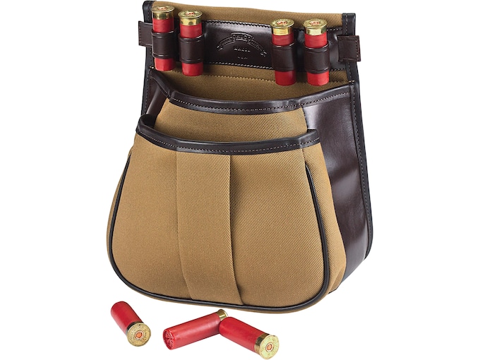 Galco Sporting Clays Shotgun Shell Pouch Canvas Tan