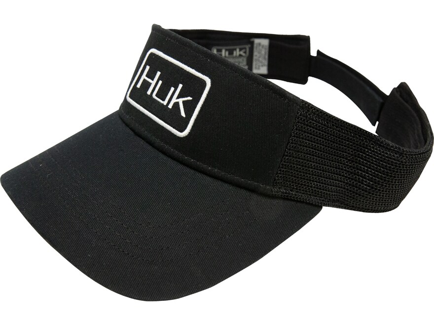 Huk Men's Split Shot Visor Black