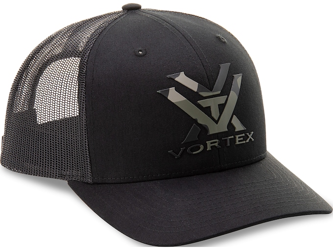 Vortex Optics Men's Camo Punch Cap Black One Size Fits Most