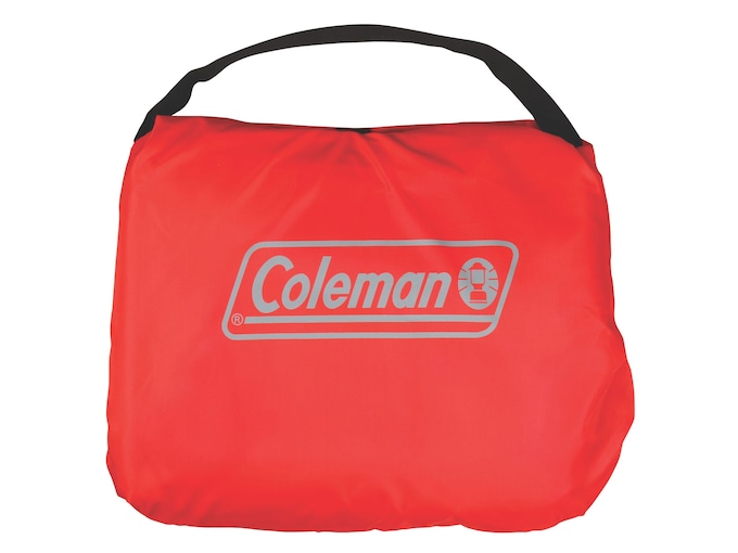 Coleman 3-In-1 Poncho Blanket Seat Combo Polyester Red