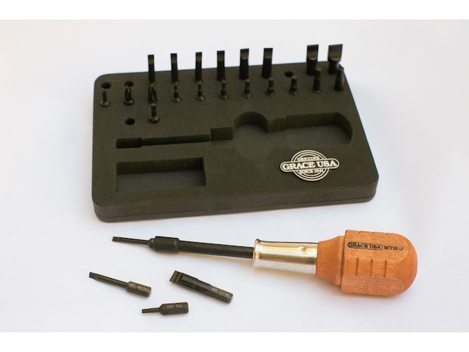 Grace USA 26-Piece Magnetic Tip Gunsmith Screwdriver Set