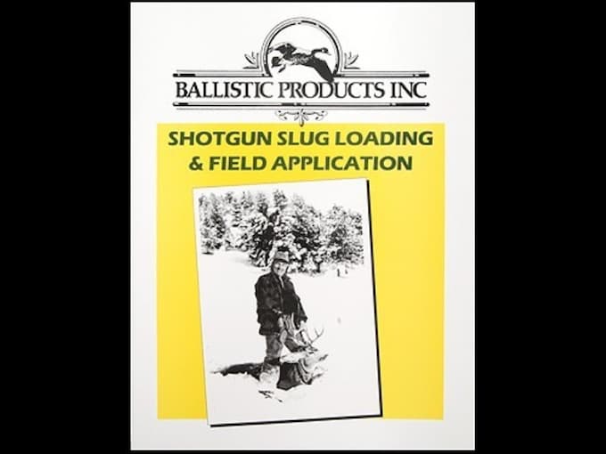 Ballistic Products Shotgun Slug Loading Field Application Shotshell