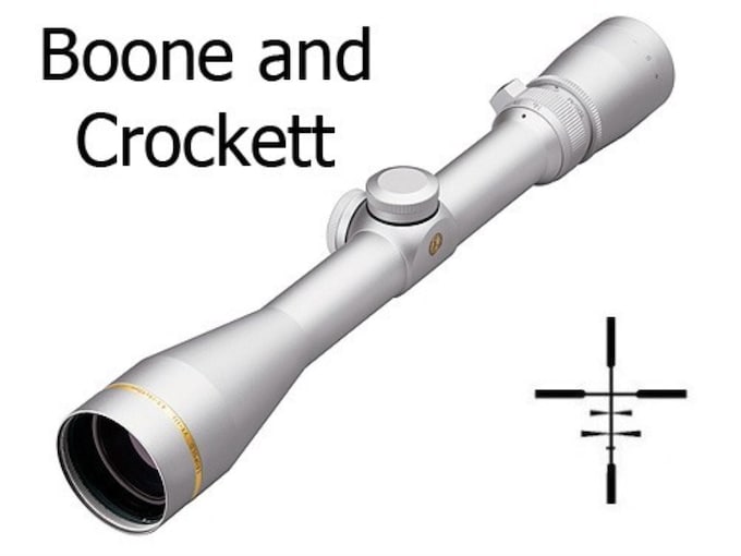 Leupold VX-III Rifle Scope 4.5-14x 40mm Boone Crockett Reticle Silver