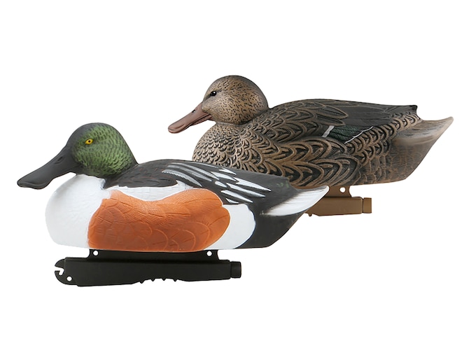 GHG Over-Size Weighted Keel Northern Shoveler Duck Decoys 6PK