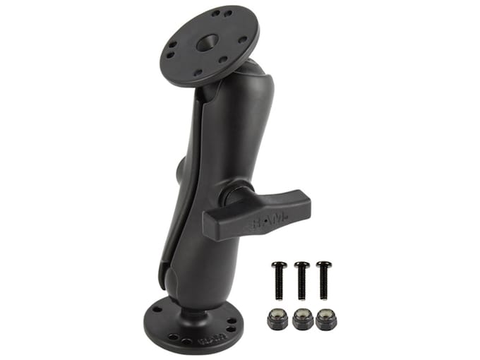 RAM Fish Finder Mount Garmin Size C Medium Arm