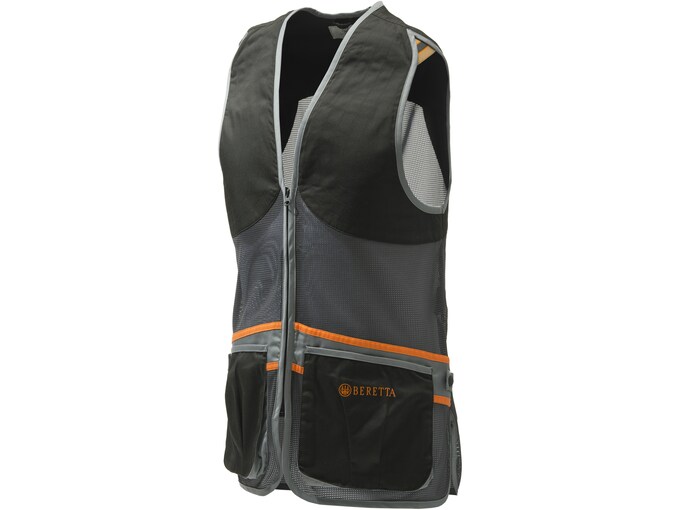 Beretta Men's Full Mesh Shooting Vest Nylon Beretta Blue 2XL