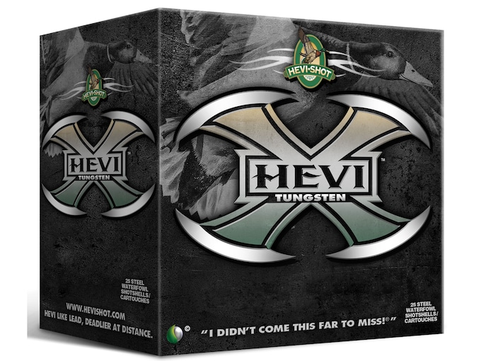 Hevi-Shot Hevi-X Waterfowl Ammo 20 Ga 3 1oz #4 Non-Toxic Tungsten Shot