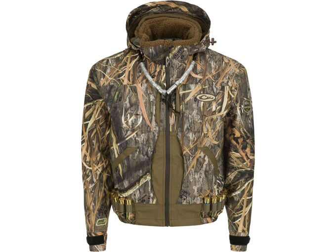 Drake Men's Guardian Elite Flooded Timber Jacket Realtree Timber Large