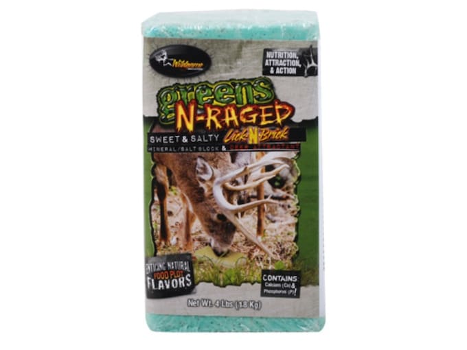 Wildgame Innovations Greens-N-Raged Deer Supplement Block 4 lb
