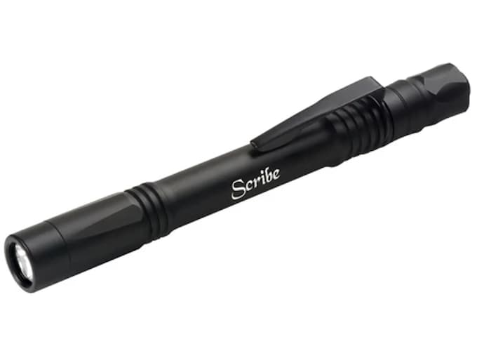 ASP Scribe Flashlight LED Requires 2 AAA Battery Aluminum Black