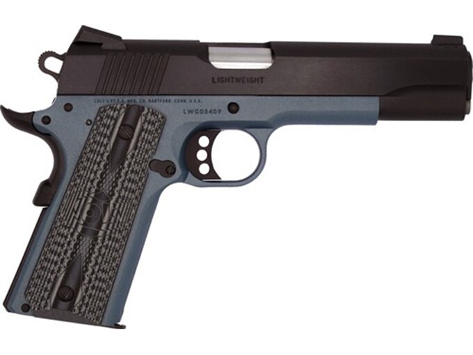 Colt Lightweight Government Semi-Automatic Pistol 45 ACP 5 Barrel