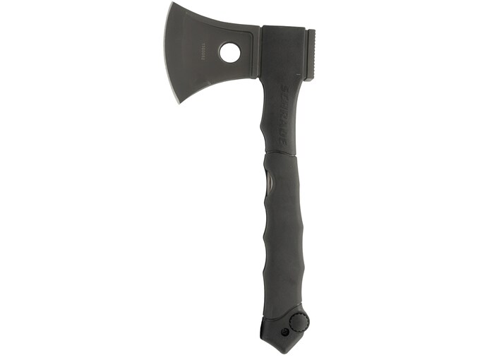Schrade Mini Axe & Saw Combo SS Blades Polymer Handle Black