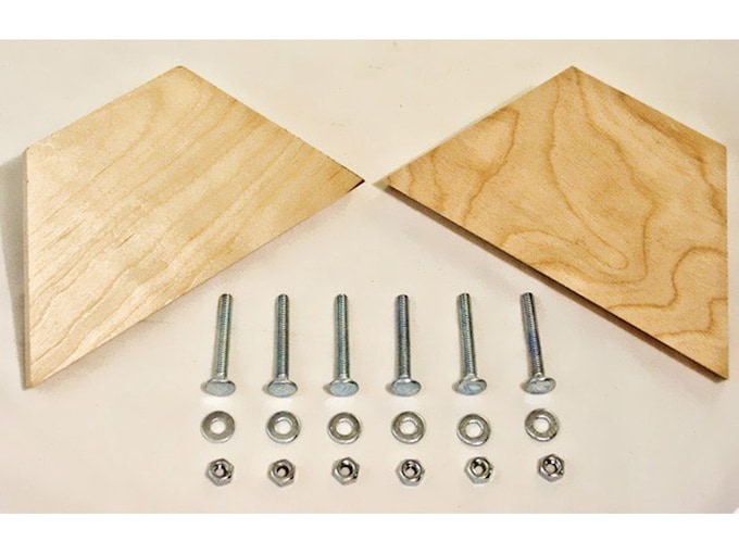 Lee Bench Plate Reloading Stand Hardwood Base Blank