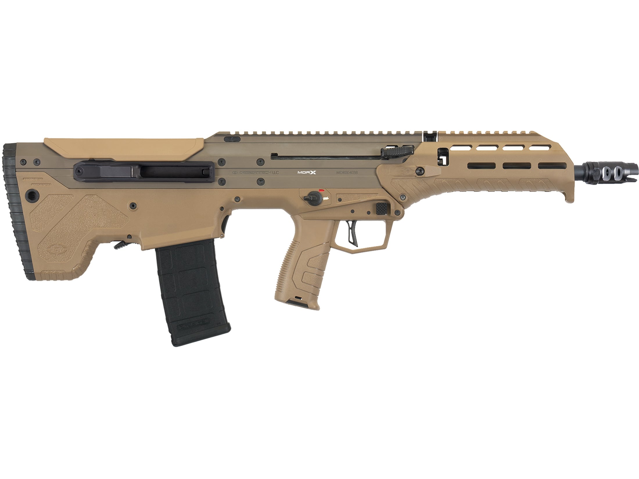 Desert Tech MDRx Forward Eject Semi Automatic Rifle 223 Wylde 16 Black