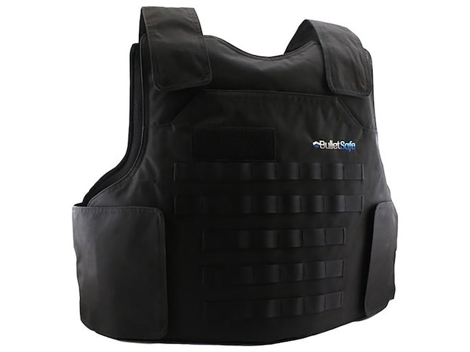 BulletSafe Tactical Bulletproof Vest Level IIIA Black Medium