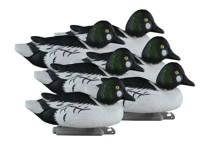 Higdon Standard Foam Filled Goldeneye Duck Decoy Polymer 6PK