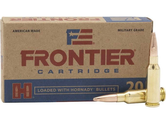Frontier Cartridge Military Grade Ammo 6.5 Grendel 123 Grain Hornady
