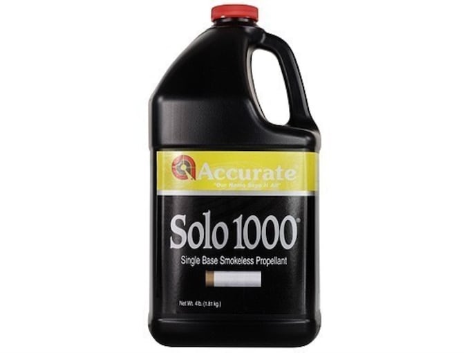 Accurate Solo 1000 Smokeless Gun Powder 3/4 lb