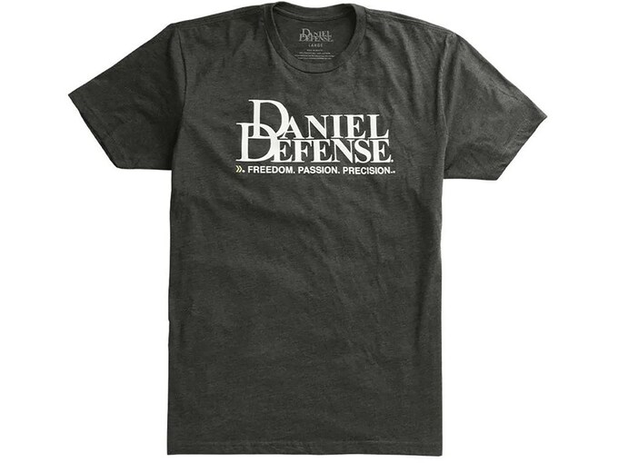 Daniel Defense Men's Classic Short Sleeve T-Shirt Charcoal XL
