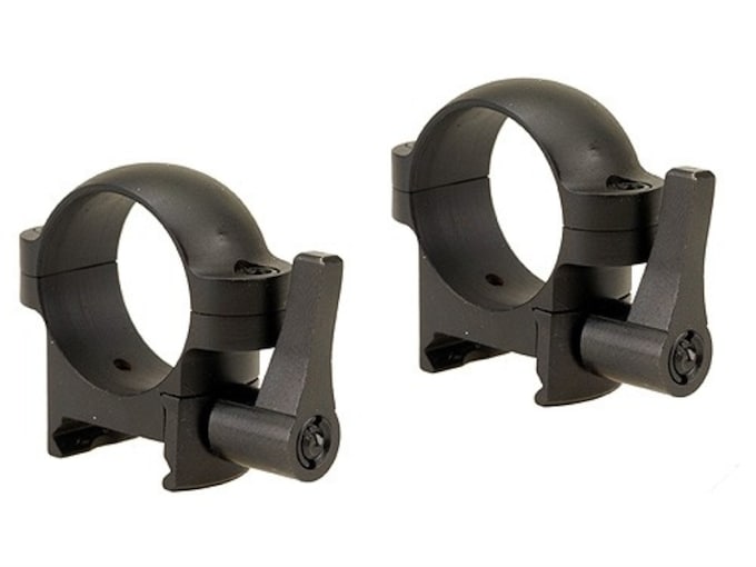 Burris 1 Quick-Release Weaver-Style Rings Matte Low
