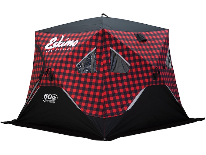 Eskimo OutBreak 450 XD Plaid Limited Insulated Ice Fishing Shelter