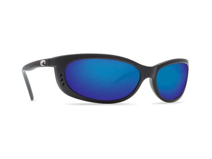 Costa Del Mar Fathom Polarized Sunglasses Matte Black Frame/Blue
