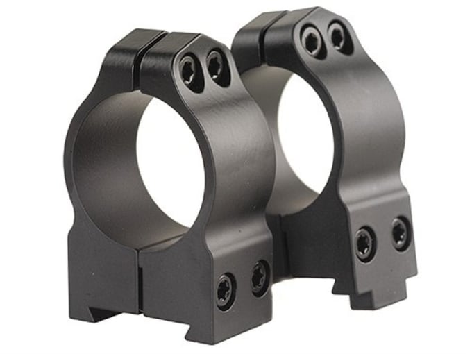 Warne 30mm Permanent-Attachable Ring Mounts CZ 550 BRNO 602 (19mm