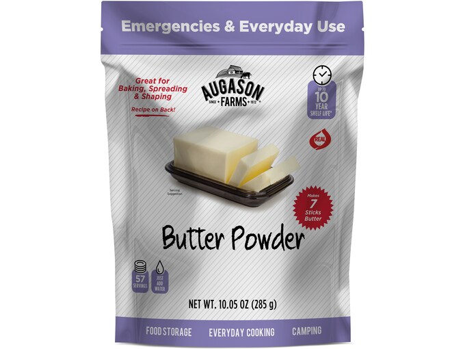 Augason Farms Dehydrated Butter Powder 2.25 lbs #10 Can