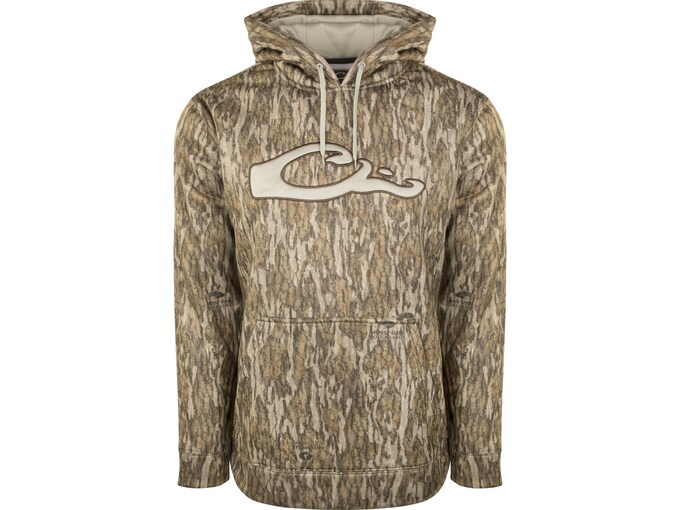 Drake Men's MST Performance Hoodie Mossy Oak Shadow Grass Habitat