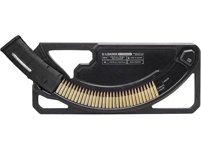 Podavach U-Loader Mag Loader AR-15 AK-47 Natural Wood