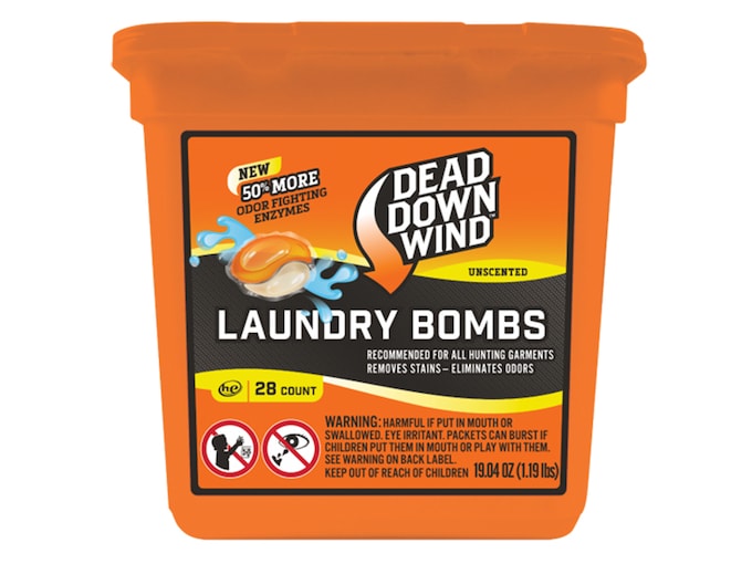 Dead Down Wind Laundry Bombs Scent Elimination Soap 28PK