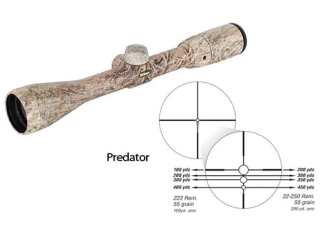 Nikon Coyote Special Rifle Scope 3-9x 40mm BDC Predator Reticle Mossy