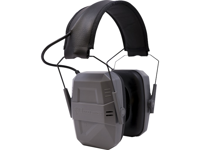 U.S. Ballistics Electronic Earmuffs (NRR 20dB) Charcoal