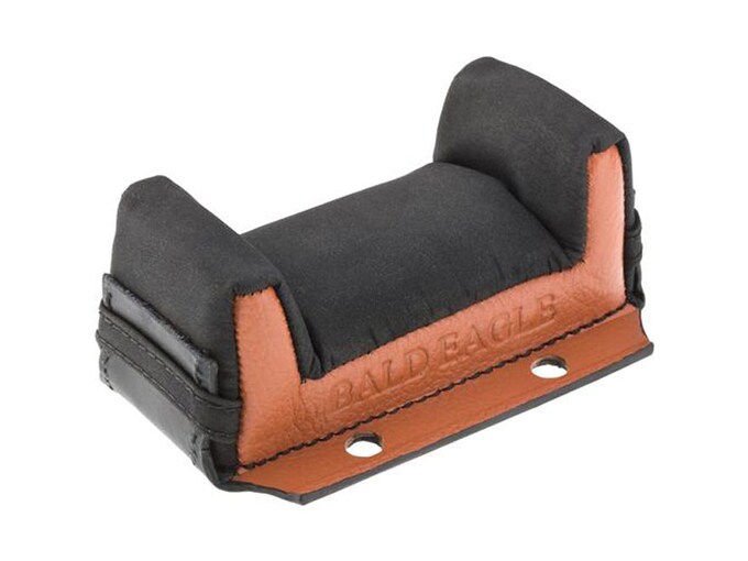Bald Eagle Front Shooting Rest Bag 3 Leather/Microfiber