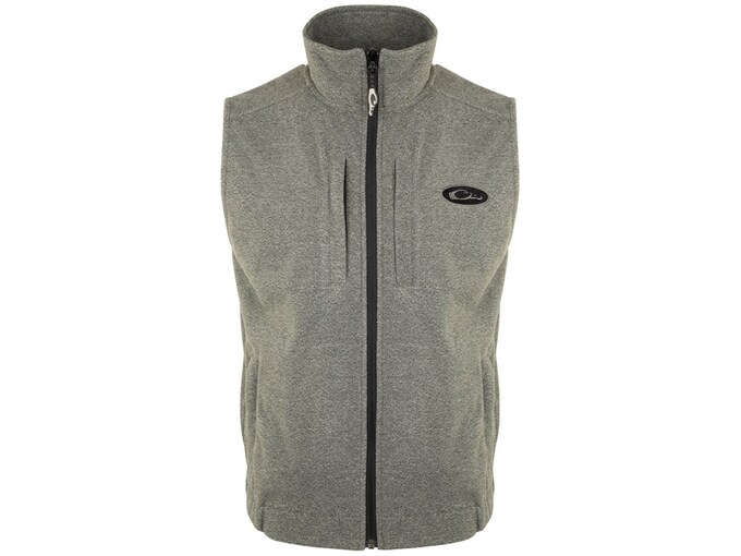 Drake Men's Heather Windproof Layering Vest Polyester Olive Heather