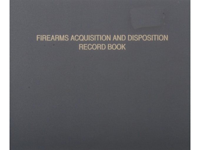 Firearms Acquisition Disposition Record Book Book