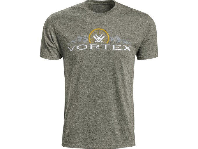 Vortex Optics Men's Vortex Peak Short Sleeve T-Shirt Sage Heather