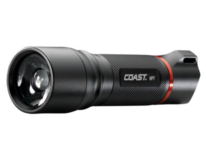 Coast HP7 Flashlight White LED Aluminum Black