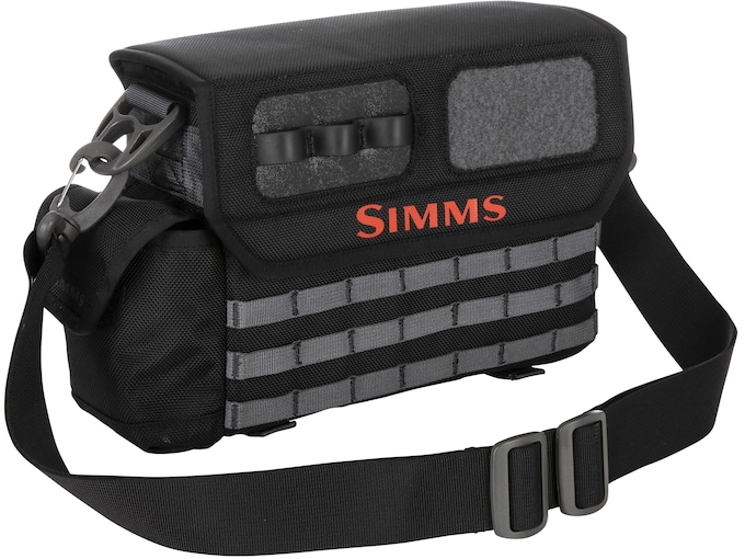Simms Open Water Tactical Waist Pack Tackle Bag Black
