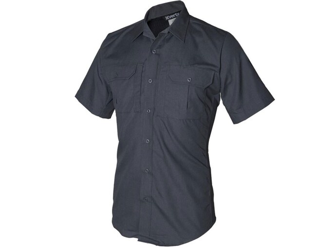 Vertx Men's Phantom LT Button-Up Shirt Short Sleeve Poly/Cotton