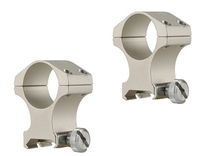 Ironsighter 1 Weaver-Style Rings Silver Extra-High