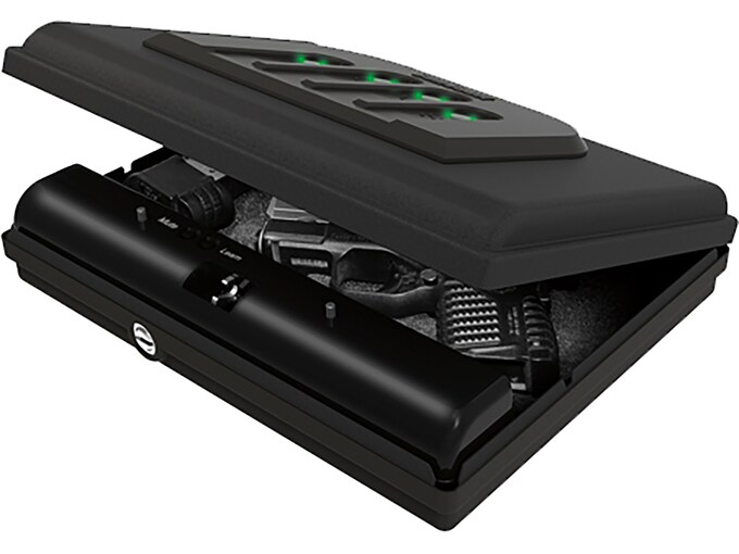 GunVault Standard MicroVault Pistol Safe Electronic Lock Black