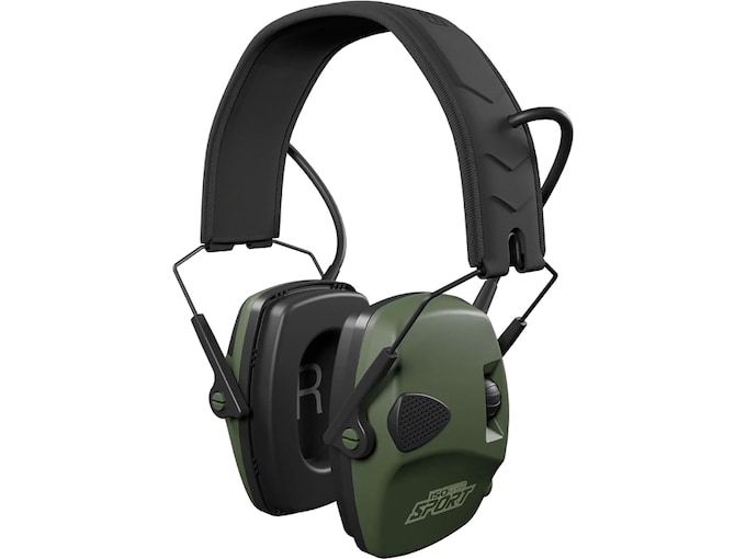 ISOtunes Sport Defy Slim Basic Electronic Earmuffs (NRR 20dB) Olive