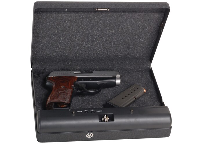 GunVault MicroVault Personal Safe Electronic Lock Black
