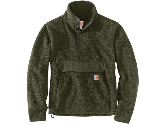 Carhartt Men's Relaxed Fit Fleece Pullover Sweatshirt 1972 Duck Camo