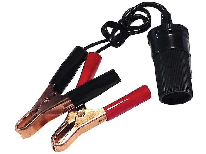 T-H Marine 12V Socket W/Battery Clip Extension