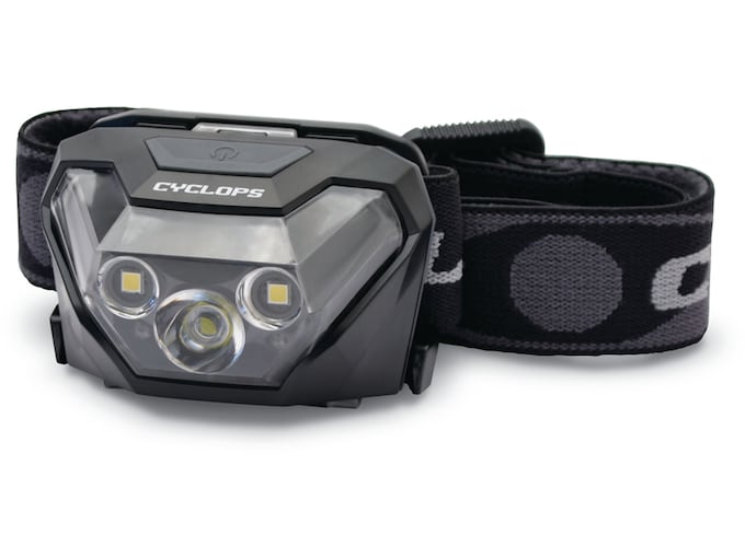 Cyclops HL500 Headlamp LED 3 AAA Batteries Polymer Black